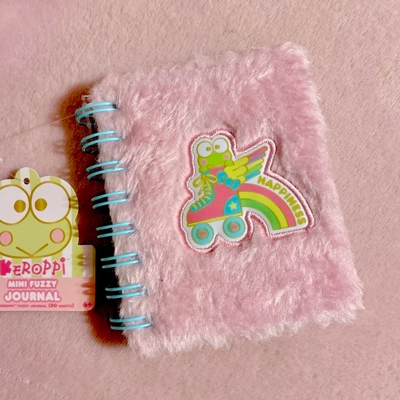 Sanrio | Office | Sanrio Keroppi Happiness Mini Fuzzy Journal | Poshmark